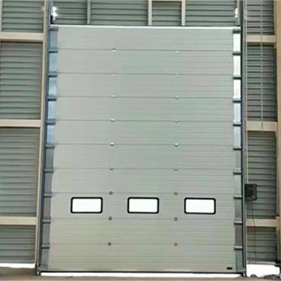 China 24dB Sound Insulation Affordable Industrial Sectional Door Solutions For Third-Party Logistics (3PL) Facilities for sale