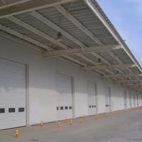 China Industrial Automatic Overhead Windproof Sectional Steel Overhead Doors For General Storage Warehouses for sale