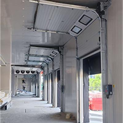 China SUS304 Stainless Steel Industrial Sectional Overhead Door For Large Facility Applications for sale
