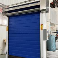 China Low Temperature PVC Insulated Cold Room High Speed Freezer Door for Cold Storage Applications for sale