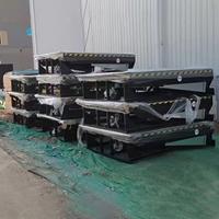 China 6-15ton Adjustable Height Hydraulic Container Loading Dock Leveler for Logistics Operations for sale