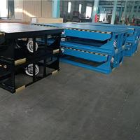 China Hydraulic Steel Electric Powered Loading Dock Leveler for Third Party Logistics Warehouse Operations for sale
