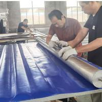 China Excellent Sealing Blue Warehouse High Speed Freezer Door for Cold Room Operations for sale