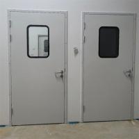 China Customized Size Cleanroom Door Modern Steel Clean Door Popular Smart Door For Industrial Cleanrooms for sale