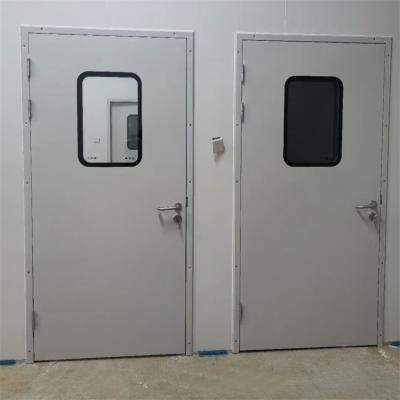 China Customized Size Cleanroom Door Modern Steel Clean Door Popular Smart Door For Industrial Cleanrooms for sale