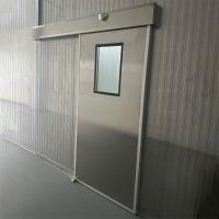 China Stainless Steel Frame Airtight Swing Door Hospital Clean Room Door For Food Processing Facilities for sale