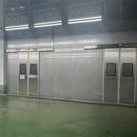 China Customized Size Industrial Steel Cleanroom Door For Electronics Production Facilities for sale
