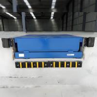 China Poweramp Heavy Cargo Loading Dock Leveler 8mm Panel Material Truck Dock Transfer Operations for sale