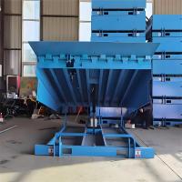 China Anti Skid Checkered Plate Loading Dock Leveler Vertical Storing System Cold Storage Clean Operations for sale