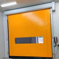 China 1.2-2.0mm Flexible PVC High Speed Zipper Door Stable Operation for Industrial Automation Warehouse Areas for sale