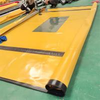 China Size Customized Adjustable Switching Speed High Speed Zipper Door for Logistics Centers Industrial Storage for sale