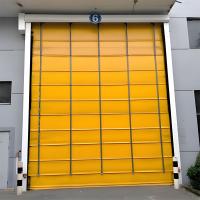 China 0.8–1.2 Mm PVC Door Curtain Thickness Industrial Fast Door Solution For Across Logistics Manufacturing for sale