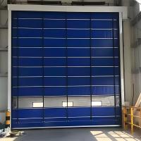 China Industrial High Speed Folding Door 0.5-3.7kW Power Heavy Duty Fast Door System for High-Demand Environments for sale