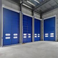 China 380V 220V Industrial High Speed Folding Door Large Openings for Facilities Requiring Fast Access for sale