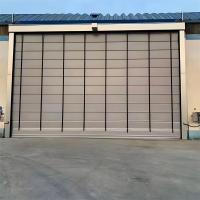 China 380V / 220V Industrial High Speed Folding Door Large Openings For Facilities Requiring Fast Access for sale