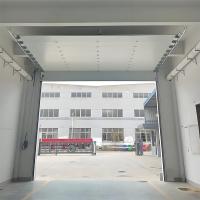 China Insulated Industrial Sectional Door With PU Panels High Strength Structure For Warehouse Industrial Buildings for sale