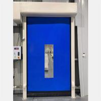 China 380V/220V Voitage Customized Self Repairing High Speed Door With Automatic Reset System For Industrial Use for sale