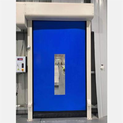 China 380V/220V Voitage Customized Self Repairing High Speed Door With Automatic Reset System For Industrial Use for sale