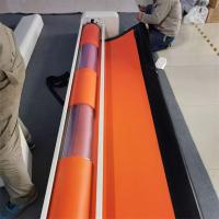 China PVC Industrial Automatic High Speed Zipper Door Airbag Protection System Clean Environment Operations for sale