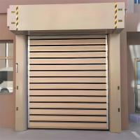 China Structurally Stable Customized Size Rigid High Speed Door For Factory Main Gate for sale