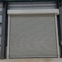 China 0.75-3.8kw High Cleanliness Aluminum Rigid High Speed Door For Lithium Battery Factory for sale