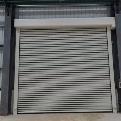 China 0.75-3.8kw High Cleanliness Aluminum Rigid High Speed Door For Lithium Battery Factory for sale
