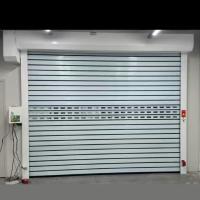 China Dustproof Pollution-Resistant High Sealing Industrial High Speed Door For Food Processing Workshop for sale