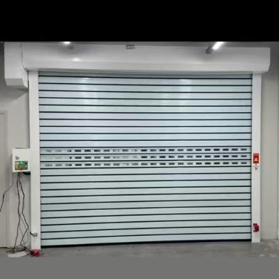 China Dustproof Pollution-Resistant High Sealing Industrial High Speed Door For Food Processing Workshop for sale