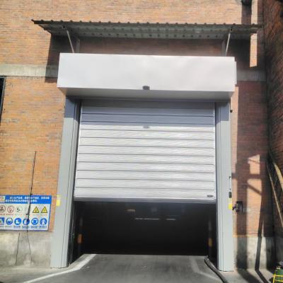 China Weather-Resistant Outdoor Spiral High Speed Door Industrial Access System External Applications for sale