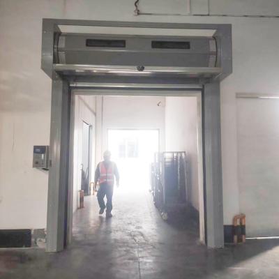 China Clean-Environment Spiral High Speed Door Electronics Manufacturing Facilities Access System for sale