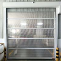 China Transparent PVC Industrial High Speed Door For Car Wash Applications for sale