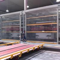 China Transparent PVC Industrial High Speed Door For Car Wash Applications for sale