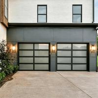 China Customizable Quiet Motor System Smart Garage Door For Home Automation for sale