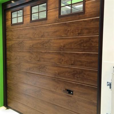 China Modern Designed Automatic Steel Sectional High Speed Garage Door Windproof for sale