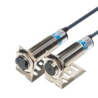 China IP68 Waterproof Oil-Resistant E3F Series Cylindrical Laser / Infrared Photoelectric Sensors for sale