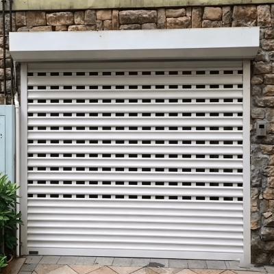China 1.2mm Galvanized Steel Wind Resistant High Speed Rolling Shutter Door For Logistics Centers Freight Terminals for sale