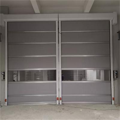 China High-Frequency Performance PVC Industrial Fast Door For Warehouse Production Facilities for sale