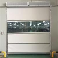 China Excellent-Sealing Durable PVC Curtain Industrial High Speed Door For Workshop Operations for sale