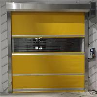China Rapid-Action PVC Industrial High Speed Door For Facility Internal Access Operations for sale