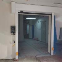 China High Speed PVC Roll Up Door With Dust Control For Recycling Facilities for sale