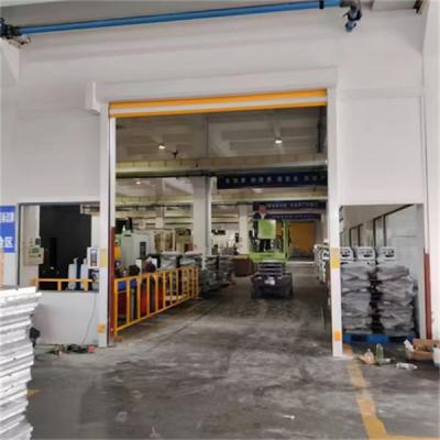 China High Speed PVC Roll Up Door With Dust Control For Recycling Facilities for sale