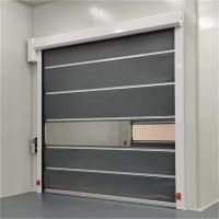 China High Speed Pvc Industrial Door With Dust Control Solution For Pharmaceutical Clean Rooms for sale