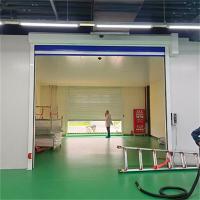 China PVC Industrial Fast Door with High-Frequency Operation for Underground Parking Garage for sale
