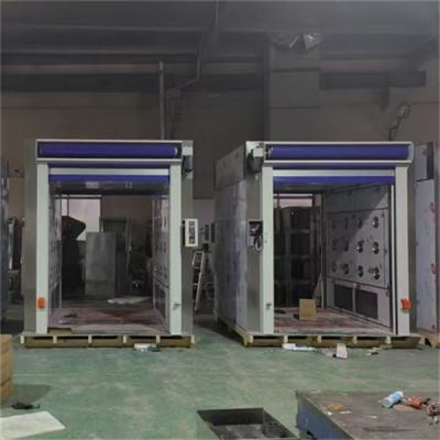 China PVC Industrial Fast Door with High-Frequency Operation for Underground Parking Garage for sale