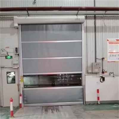 China Warehouse PVC Roll Up Door With High-speed Operation For Warehouses And Logistics Centers for sale