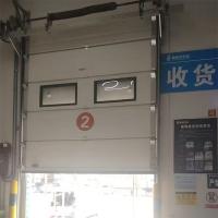 China Color-Coated Steel Heavy-Duty Industrial Sectional Overhead Door For Facility Main Entrances for sale