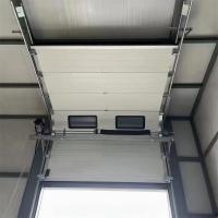 China Color-Coated Steel Heavy-Duty Industrial Sectional Overhead Door For Facility Main Entrances for sale