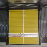 China Durable Industrial Spiral High Speed Door Welding Workshops Steel Manufacturing Plants Access System for sale