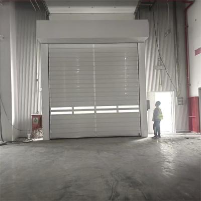 China Manufacturing Line Spiral High Speed Door Solution Production Area Separation Access System for sale