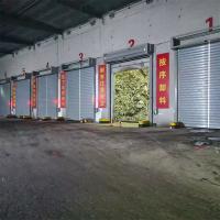 China 1000-Cycle Daily High-Frequency Spiral High Speed Door 40mm Insulated Panels 24dB Sound Reduction System for sale